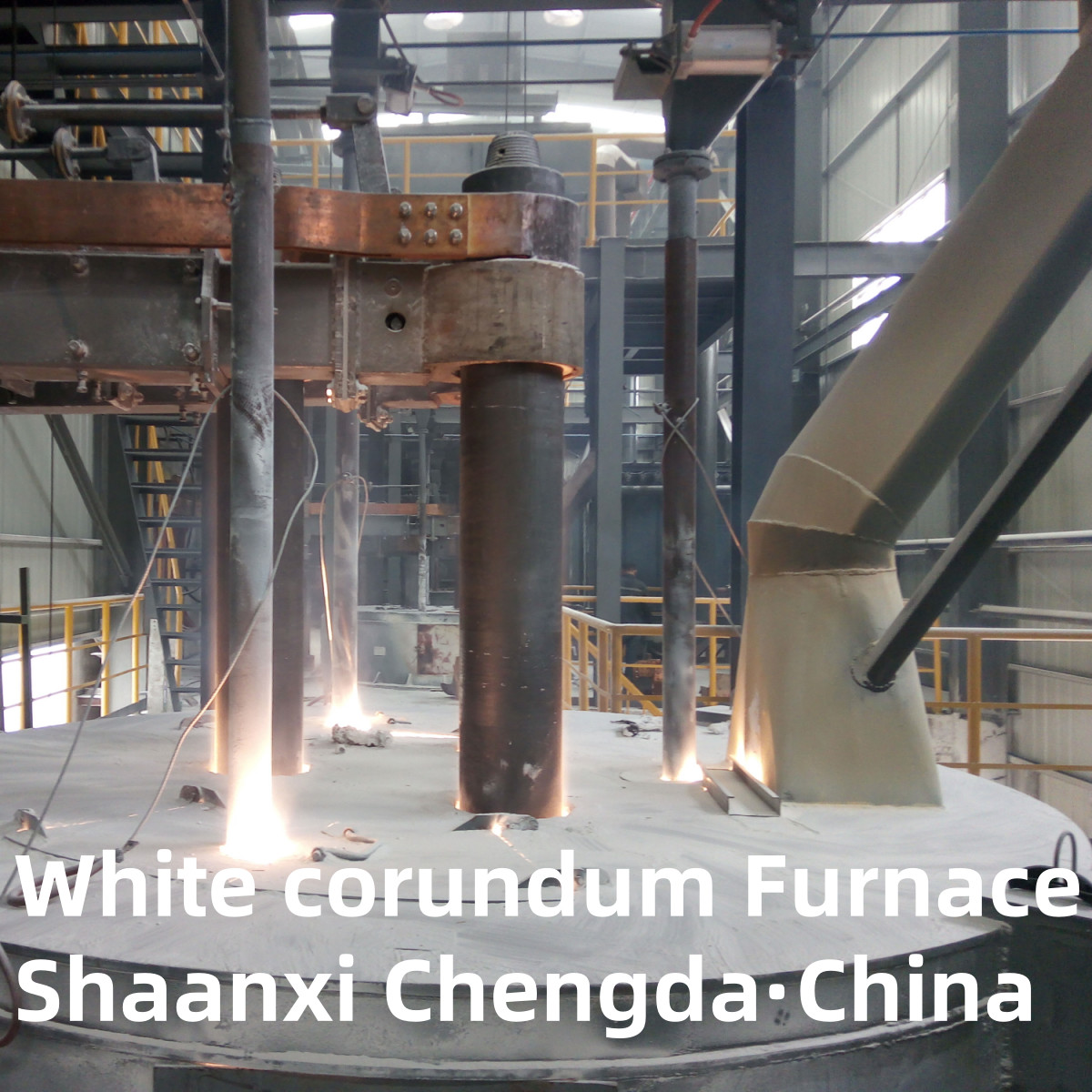 Fused Corundum Furnace For White Corundum , Spinel , Mullite And Other ...